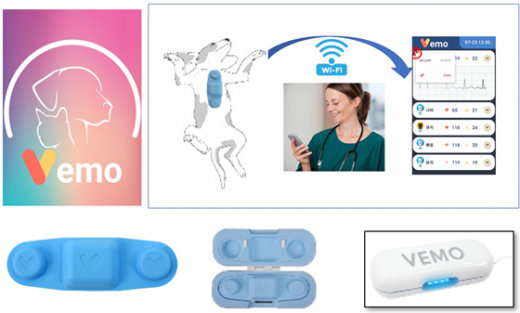 [신제품] 동물용 웨어러블 ECG 센서 `바이오넷 VEMO` – 데일리벳