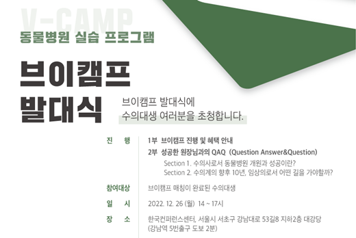 브이캠프 발대식 – 데일리벳